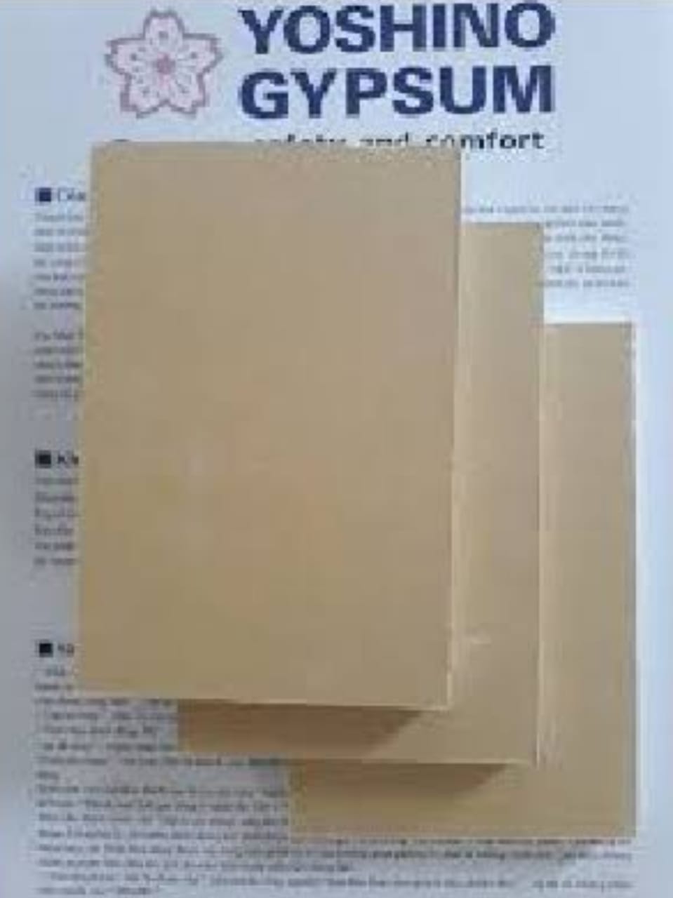 Yoshino Board Regular - Indo Bangunan